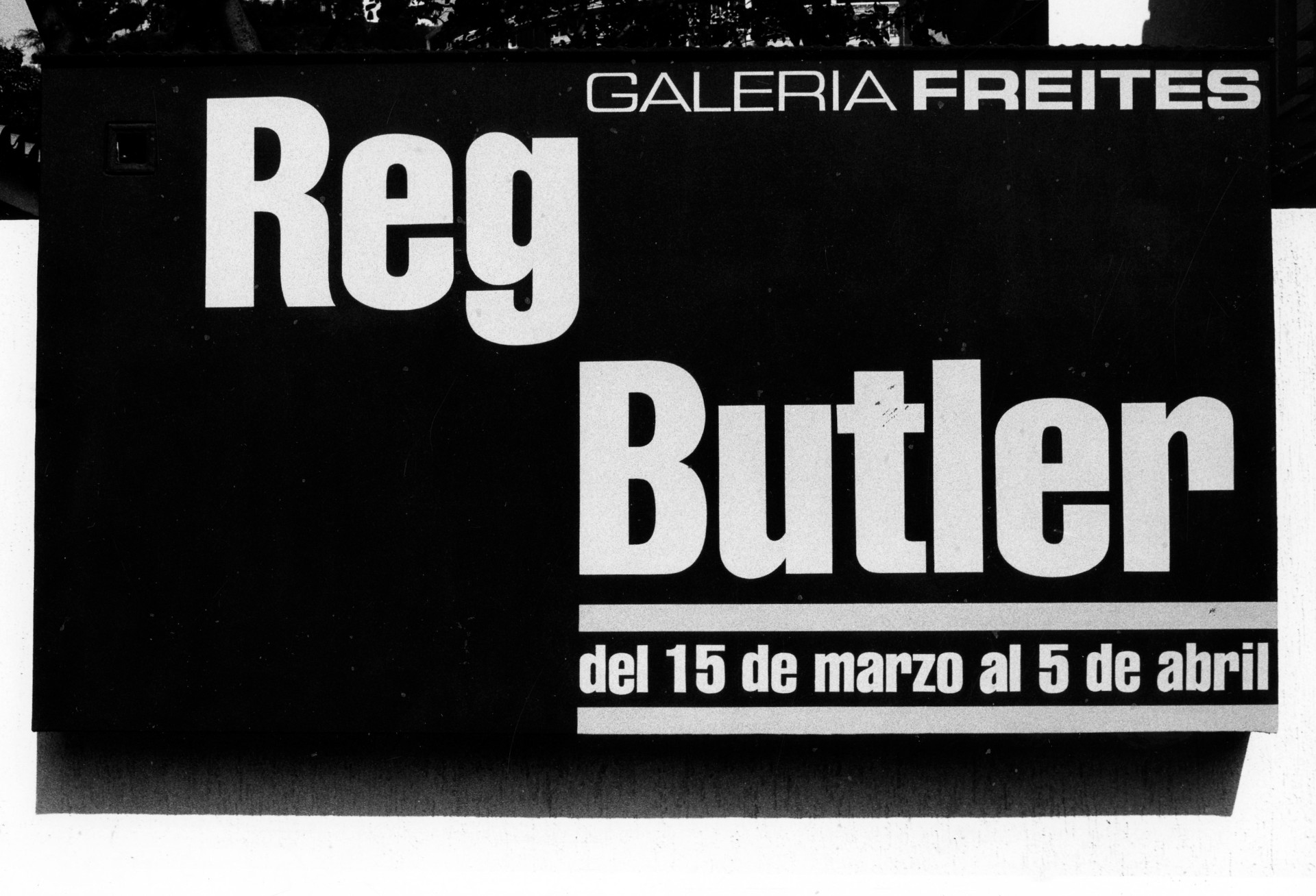 Reg Butler 1992 - Galería Freites